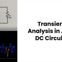 PPT Transient Analysis In AC And DC Circuits Network Theory Electric Circuits Electrical