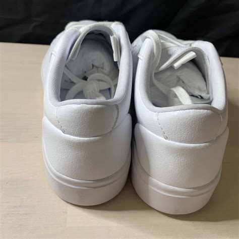 Adidas White Lace Up Sneakerss