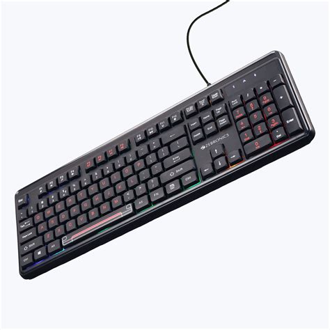 Zebronics Combat Multimedia Keyboard And Mouse Combo