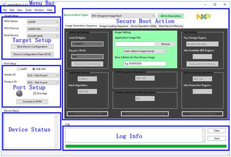 Github Jayhengnxp Mcubootutility 恩智浦全系列mcu安全启动一站式工具（研发模式），基于python2715wxpython403