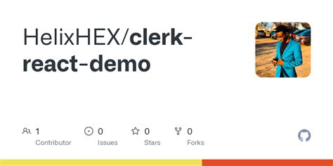 GitHub HelixHEX Clerk React Demo