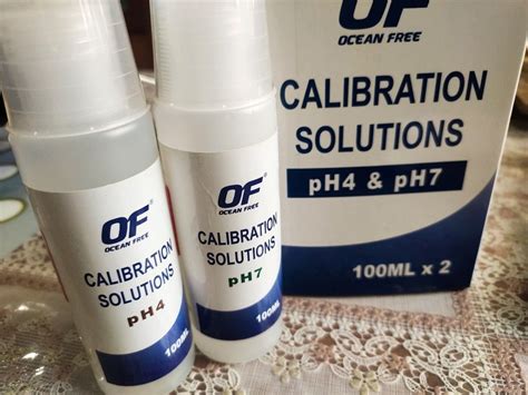 PH Meter Calibration Solution Pet Supplies Homes Other Pet Accessories On Carousell