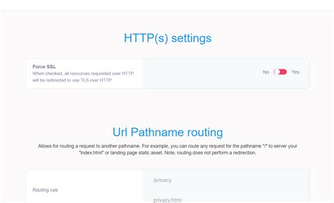 Routing And Force Ssl