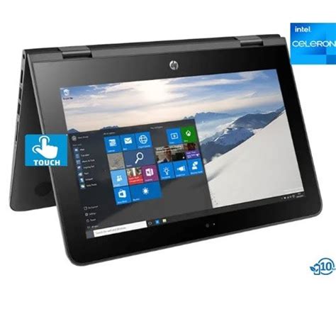 HP X360 Touchscreen Probook 11 Intel Celeron SSD 4GB RAM 512GB ROM Wins 10 Pro
