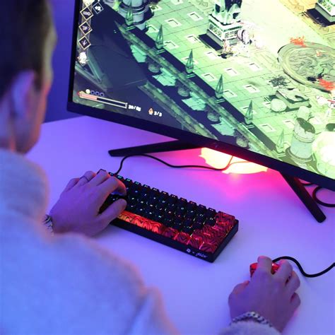 Pewdiepie Aluminum Wireless Gaming Keyboard Ghost Keyboards