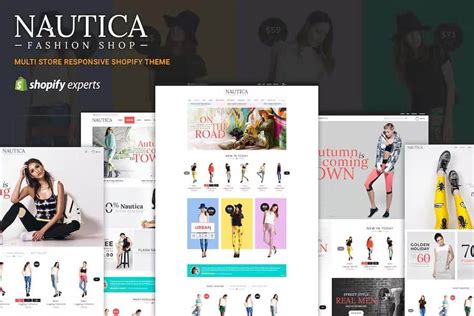 Nautica Multi Store Responsive Shopify Theme Latest Version