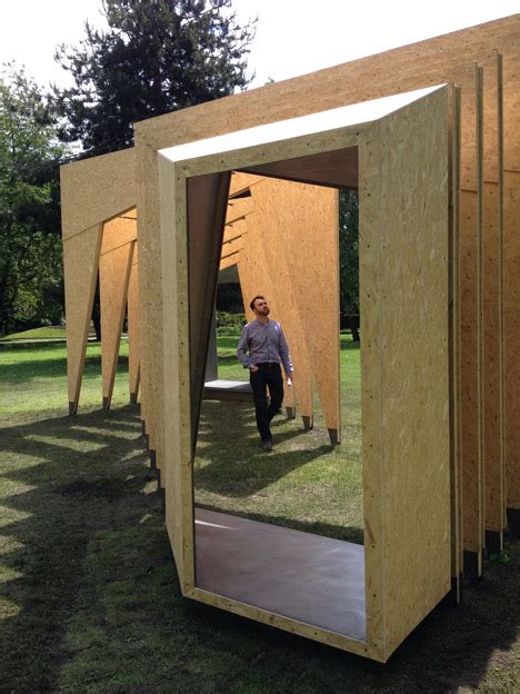 Ipt Architects Creates Rib Cage Like Pavilion Using Wooden Frames