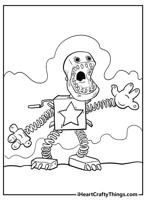 Poppy Playtime Desenho Para Colorir