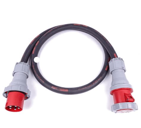 Hire 125 Amp 4m Cable - Glo Film Lighting - Film Lighting Hire