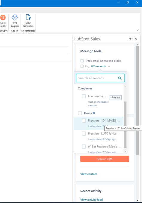 Hubspot Community Have The Most Recently Created Deal Show First In Outlook Hubspot Community