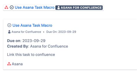 Asana Integration For Confluence Atlassian Marketplace