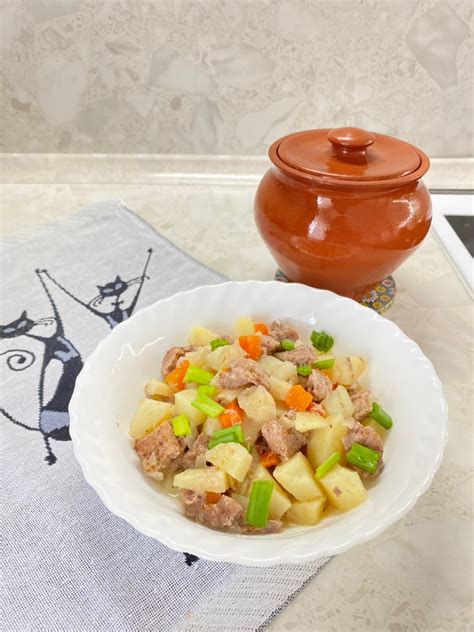 Жаркое в съедобном горшочке 251 ккал рецепт с фото пошаговый от Светлана Овкусе ру