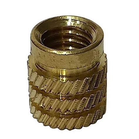 Brass Knurled Inserts For Industries Size M3 At ₹ 15piece In Jamnagar