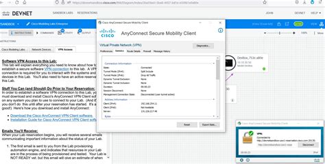 My Network Lab Cisco DevNet Sandbox Free Virtual Lab