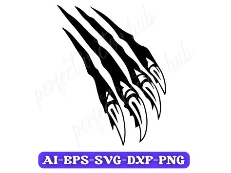 Claw Svg Claw Cut File Claw Png Claw Svg File For Cricut Scratches