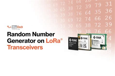 Carl Erick Rowan On Linkedin Random Numbers And Lora