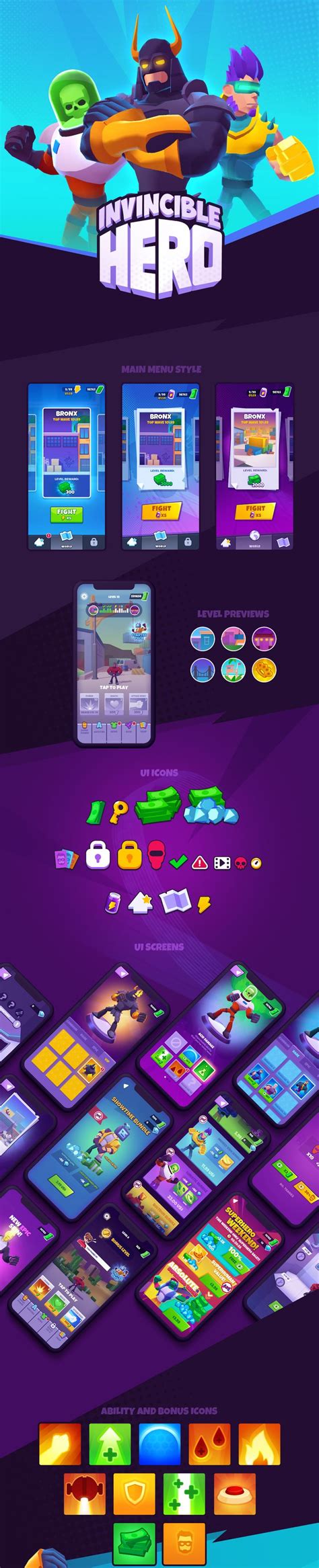 Behance For You Game Ui Design Game Design Game Ui
