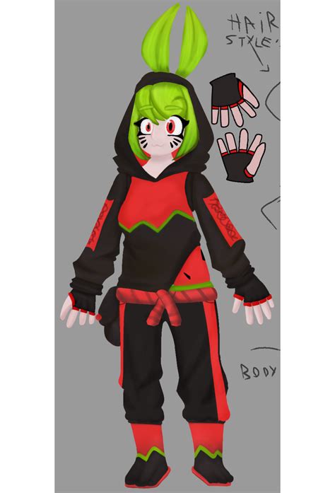 Some Kind Of Melony Redesign Concept I Had In Mind R Smg4