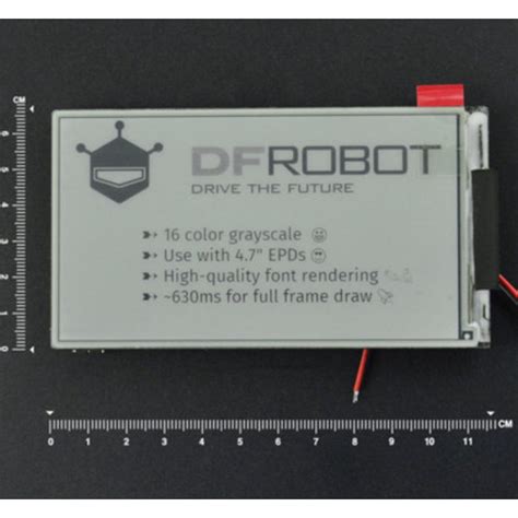 47inch 540x960 E Ink Display Mit Esp32 Bastelgarage Elektronik
