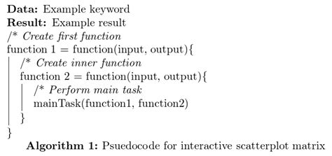 Pseudocode Adding Vertical Lines In Algorithm E Outside Of Blocks TeX LaTeX Stack Exchange