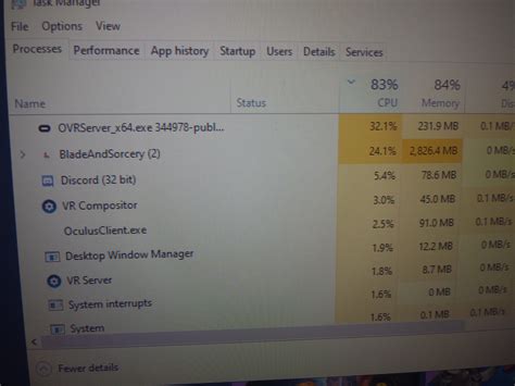 is this normal cpu usage for ovrserver r oculus