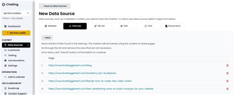 Chatling - Custom AI Chatbots Trained On Your Website Content