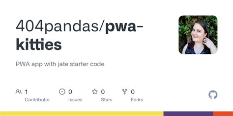 Github 404pandaspwa Kitties Pwa App With Jate Starter Code