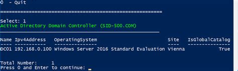 AD Overview Graphical Tool Active Directory Domain Services Section SID 500 COM