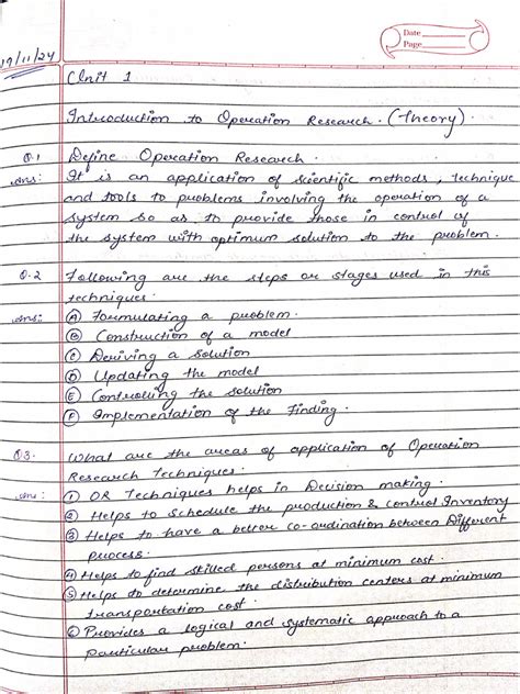 Operation Research 1 Pdf