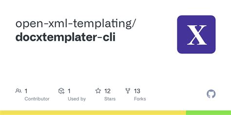Github Open Xml Templatingdocxtemplater Cli