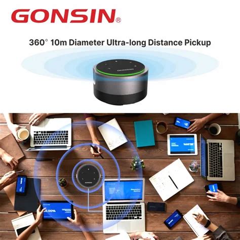 intelligent noise cancelling speakerphone array with ai noise reduction