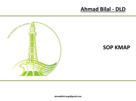 PPT SOP KMAP PowerPoint Presentation Free Download ID