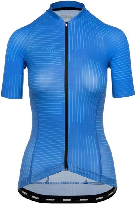 Bioracer Vesper Jersey Ss Warp Blue M Bol