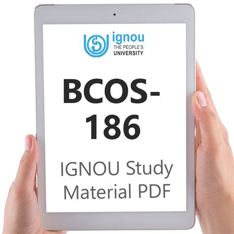 IGNOU BCOS Study Material Textbook Download IGNOU Help Center