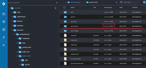 How To Troubleshoot Wordpress Permission Error Using Directadmin Evolution Skin Ipserverone