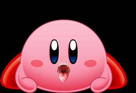Cute Kirby Character Art Png Image