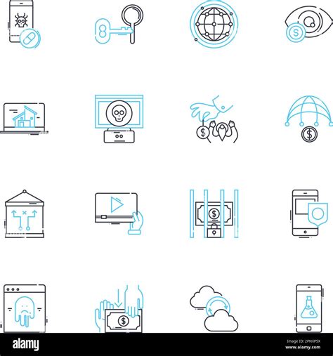 Product Refinement Linear Icons Set Polishing Improvement