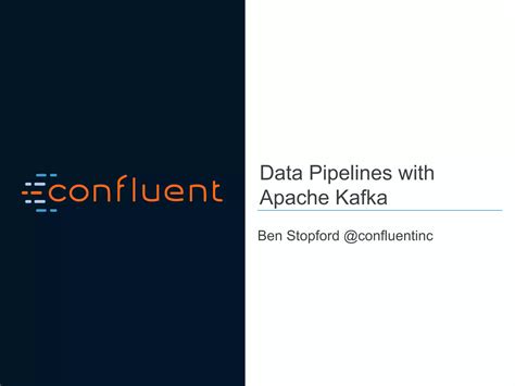 Data Pipelines With Apache Kafka Ppt