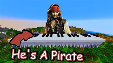 He S A Pirate On A MINECRAFT Piano YouTube