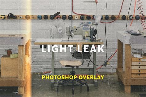 오래된 사진 카메라 빛 누출 오버레이 프리미엄 Psd 파일