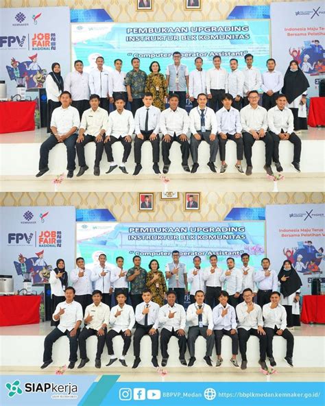 Pembukaan Upgrading Instruktur Blk Komunitas Computer Operator