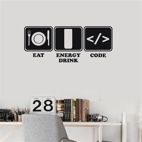 Vinyl Wall Decal Programmer Lifestyle Funny Programming Art Stickers M — Wallstickers4you