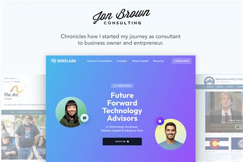 Case Studies What Has Jon Brown Created Over The Years Jon Brown