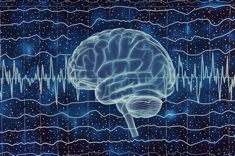 digital illustration of a brain with neural activity and