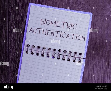 inspiration showing sign biometric authentication internet concept