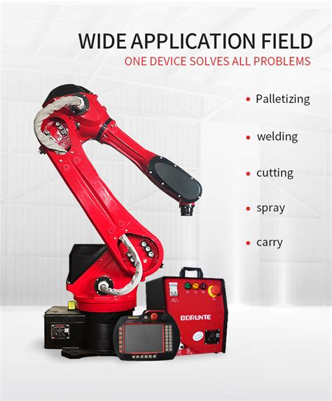 6 Axis Mini Automatic Robot Arm For Industrial Welding