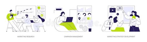 Marketing Department At Big Company Abstract Concept Vector Illustrations Stock Vector