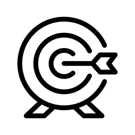 Dart Icon Vector Symbol Design Illustration 26628074 Vector Art At Vecteezy