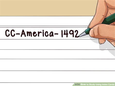 3 Ways To Study Using Index Cards WikiHow