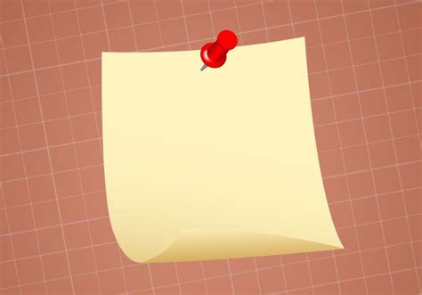 Pinned Post It Note Paper Free Vector Download Freeimages